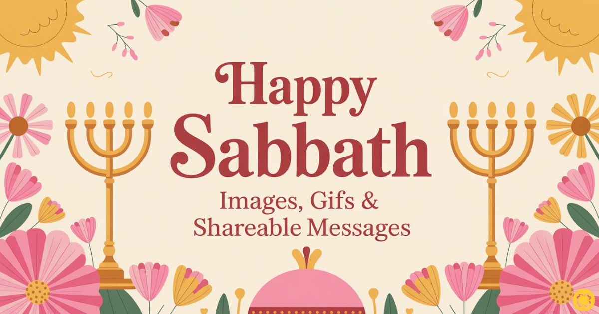 200+ Happy Sabbath Blessings, Wishes, Quotes, Prayers & Images (Updated ...