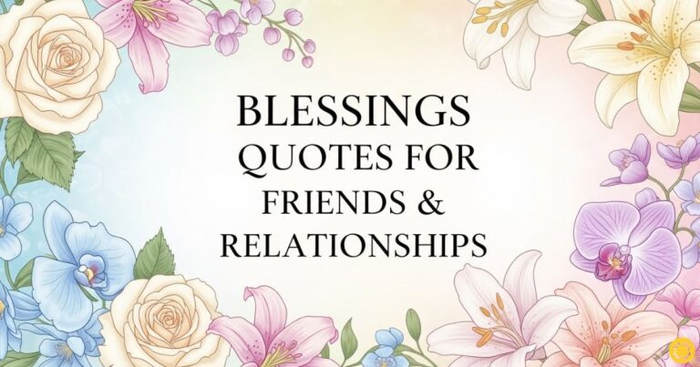 100+ Heartfelt Blessings Quotes to Inspire Gratitude, Love & Positivity